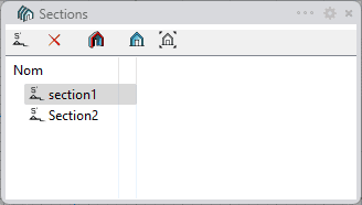 Gestionnaire de sections | VisualARQ help